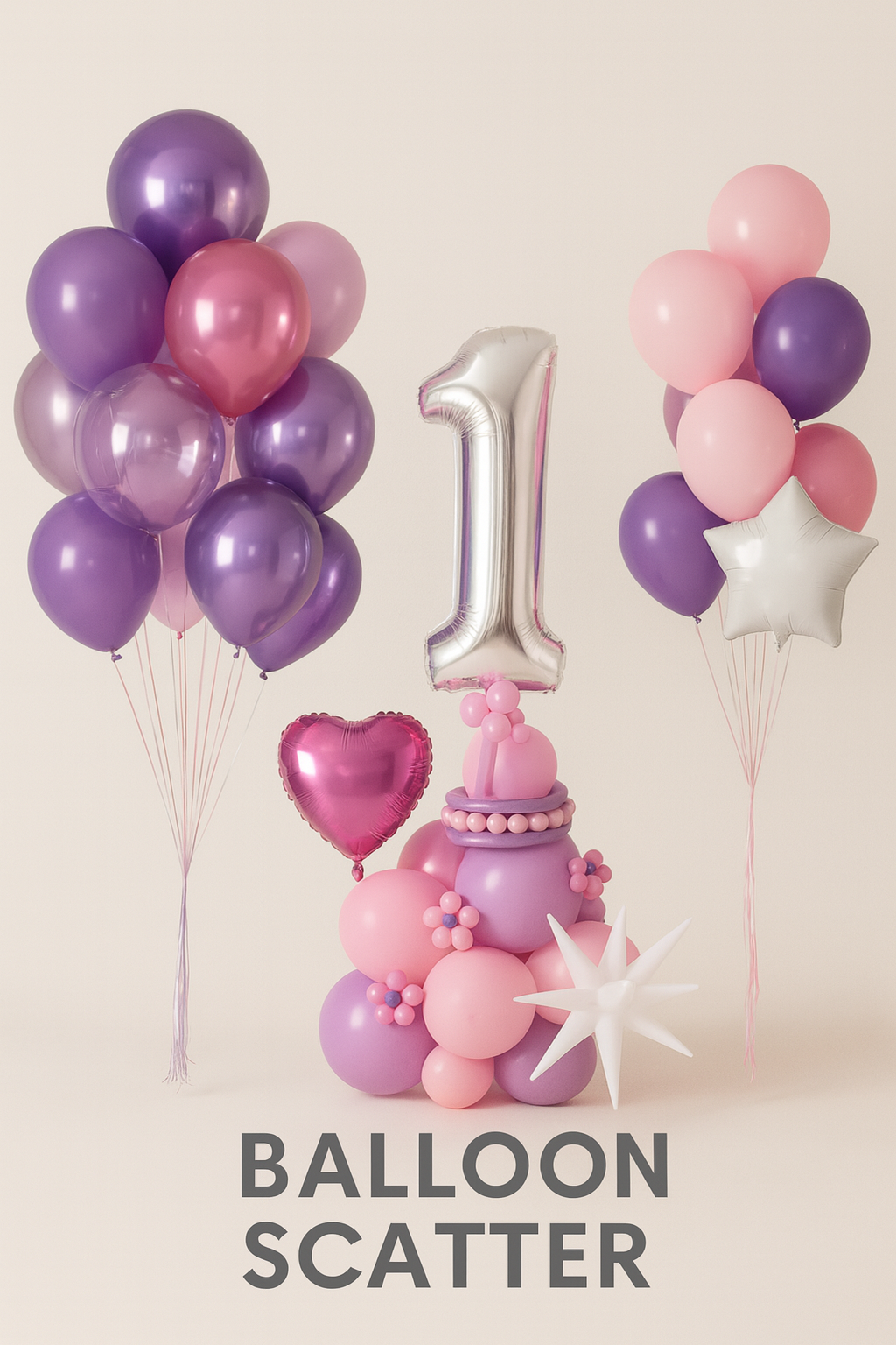🎉 Balloon Scatter Package 🎉 – Confetti Balloons and Party